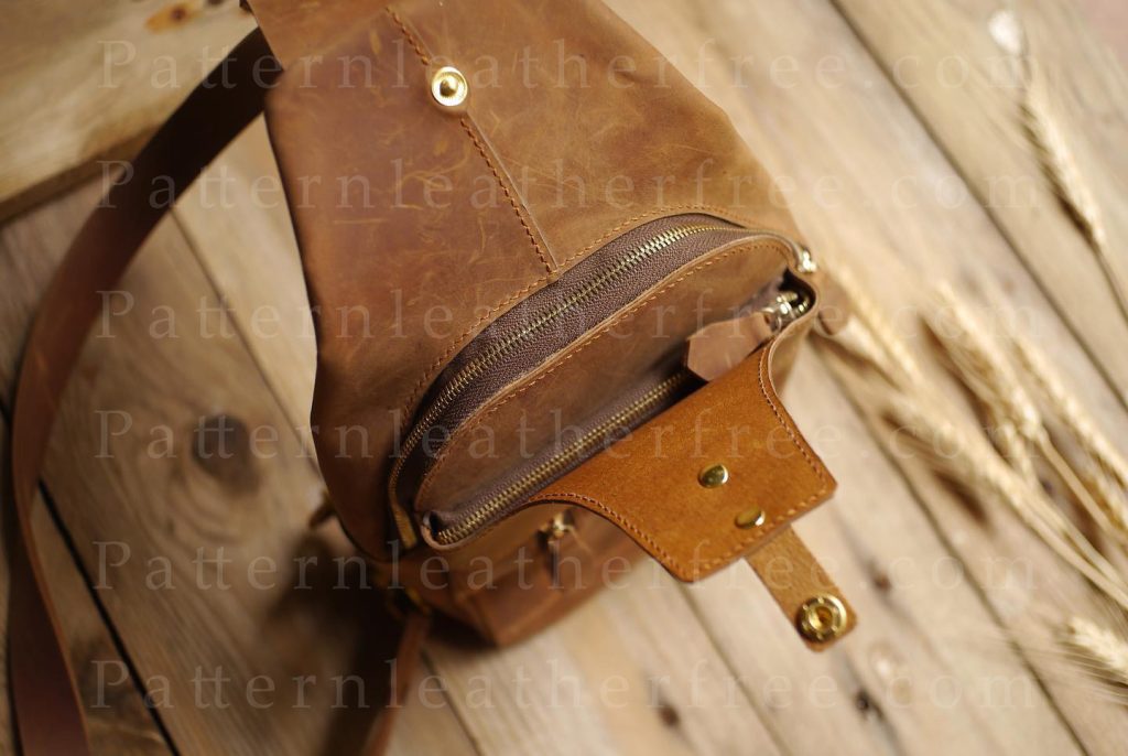 Leather Pattern Body Bag - Download PDF