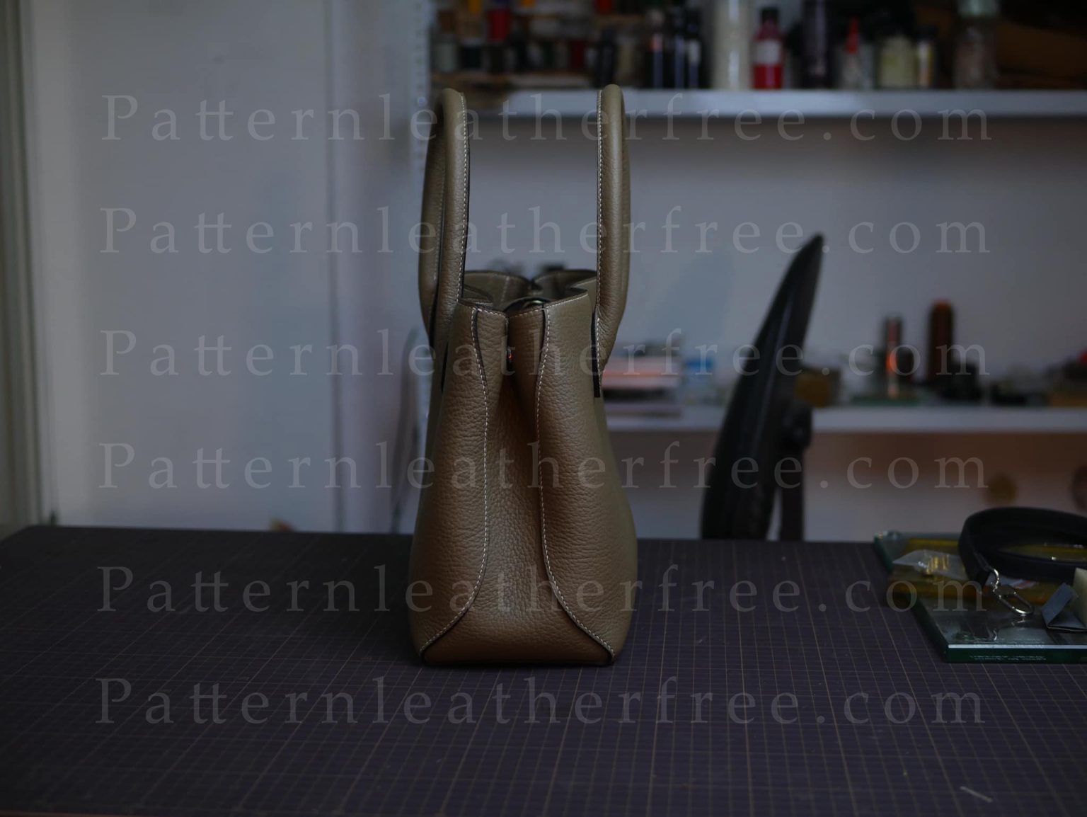 Leather Pattern Bag - Download PDF