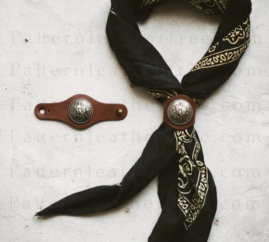 Leather Pattern Scarf Strap - Download PDF